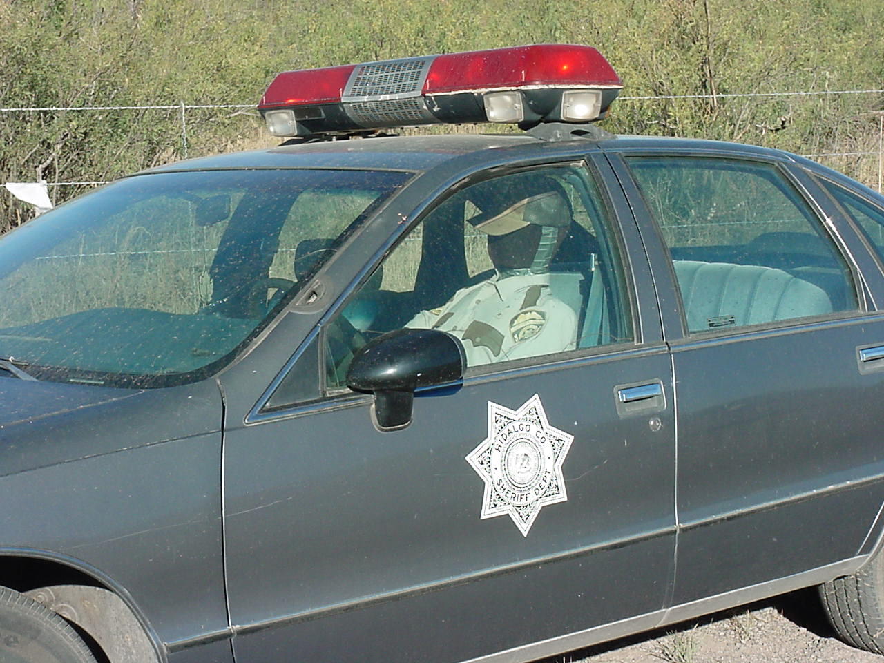 Law enforcement on the cheap…